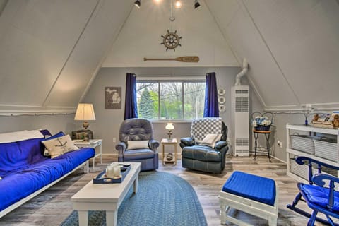 Bright and Cozy A-Frame Studio Steps to River! | Algonac, MI ...