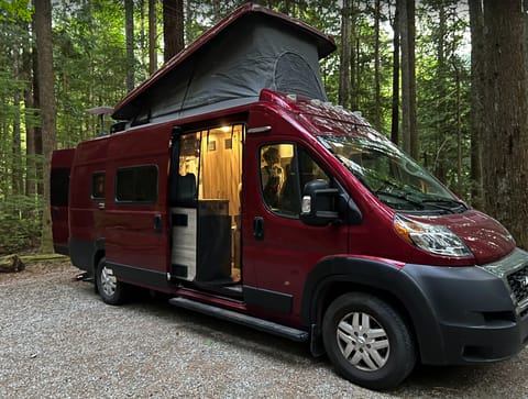 Meet Red Van!!! Winnebago Solis PX w Pop Up - Sleep 4 | West Vancouver ...