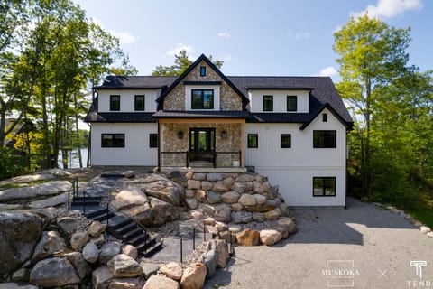 A luxurious cottage rental nestled on the picturesque shores of ...