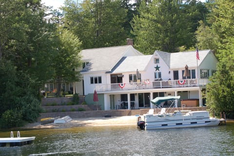 Ossipee Lake Front-Beautiful Views,100 ft Private Sandy beach, with ...