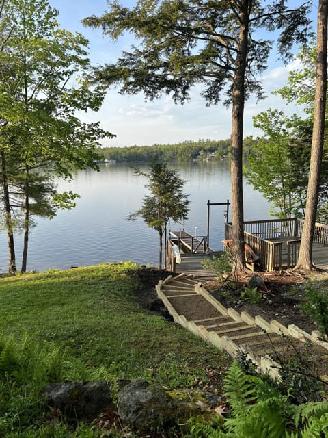 Half Moon Lake, Center Barnstead, NH vacation house on water front ...