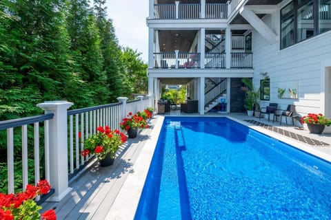 Lux Pool Mansion! Ocean Views, Pvt Beach, 9BR/6BA | Indian Beach ...