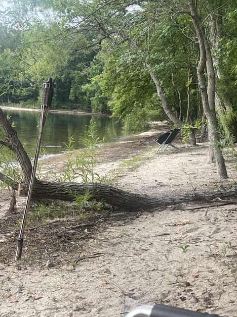 Lakefront Tent Site @ St. Babs Grande Retreat | Rio Grande, NJ ...