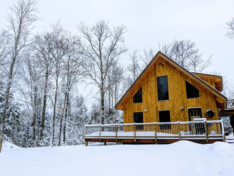 Peaceful Forest Chalet | Whitefield | VacationRenter