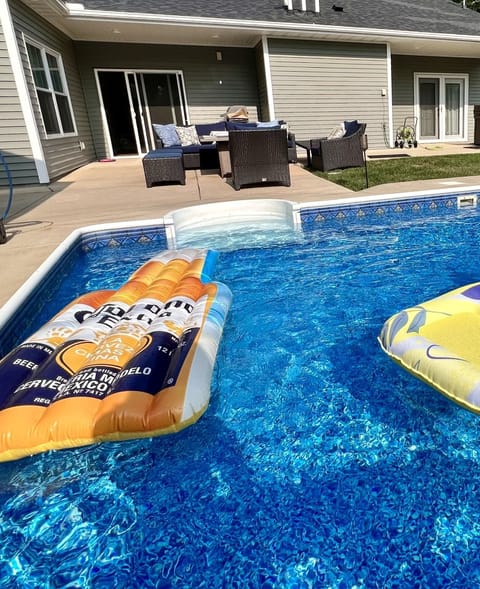 Nothing "Normal" about this private oasis w/heated pool, hot tub, and ...