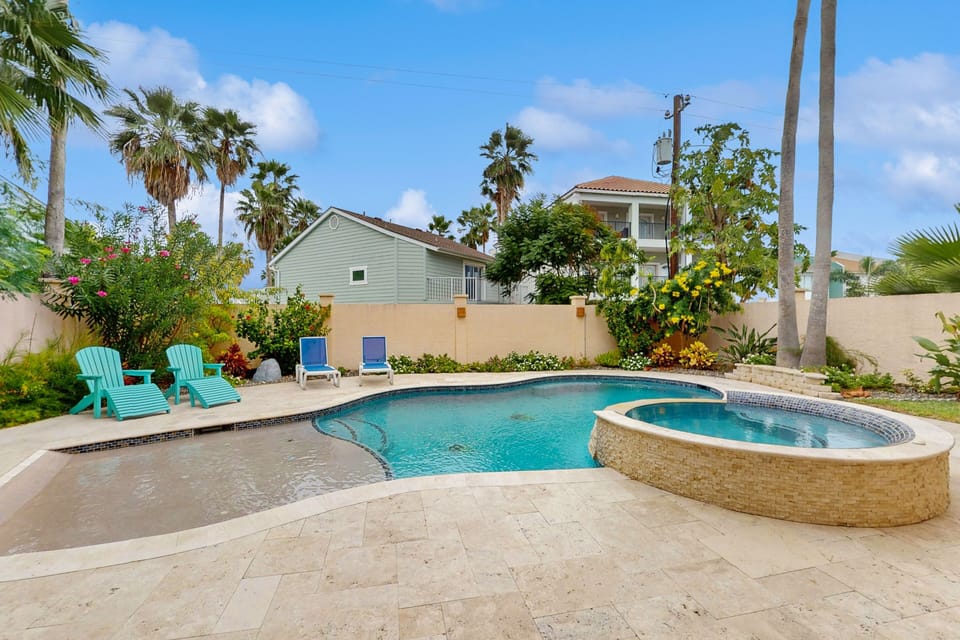 2-story home with private outdoor pool, spa, enclosed backyard, patio ...