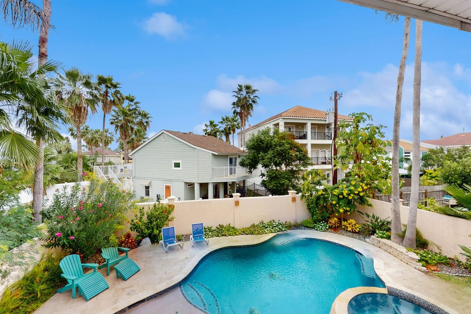 2-story home with private outdoor pool, spa, enclosed backyard, patio ...