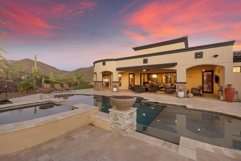 Copper Sky Retreat - Lux villa & pool | New River, AZ | VacationRenter