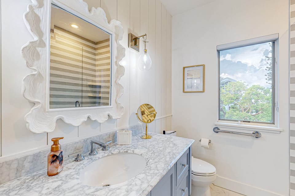 Bayfront home with dock, amazing views, outdoor areas, & kayak ...