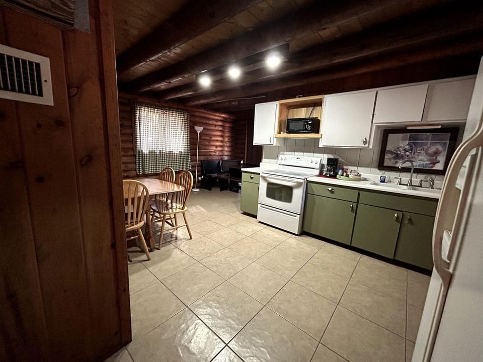 Pet Friendly Log Cabin Nestled under the Forested High Country of the ...