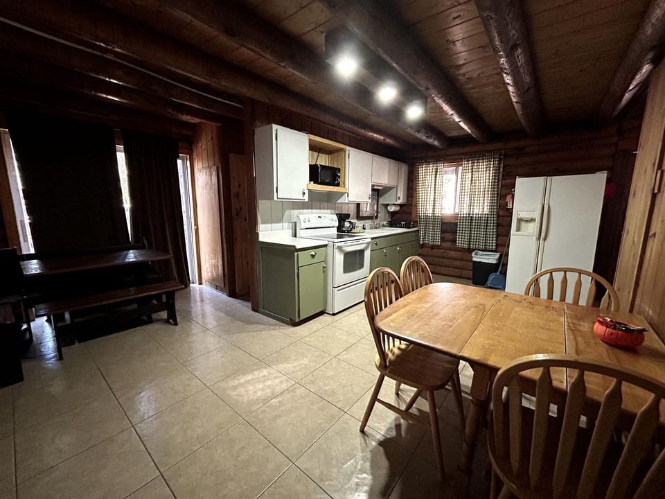 Pet Friendly Log Cabin Nestled under the Forested High Country of the ...